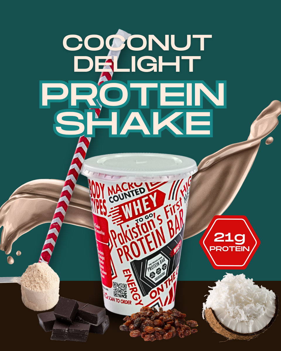 Coconut Delight Protein Shake - WHEY TO GO